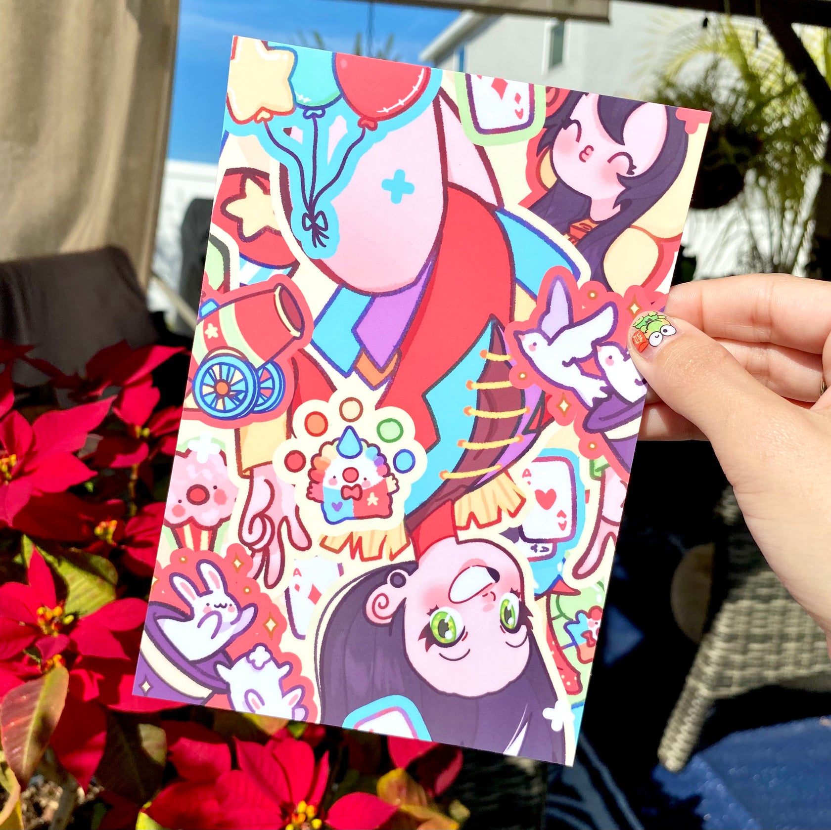 Circuscore! 🎪 Ashira Sticker sheet! – Micashi Store