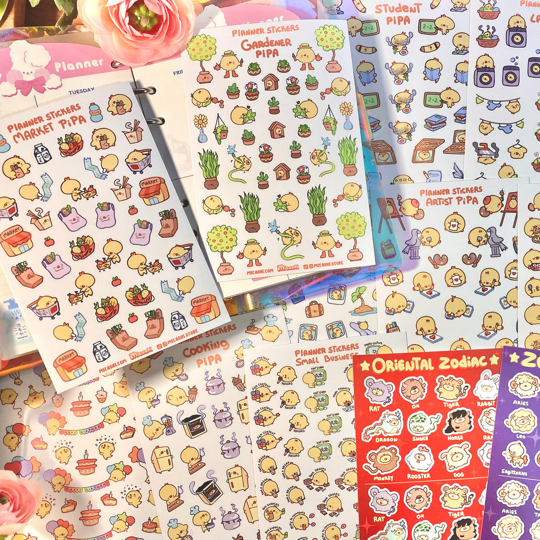 Sticker Sheets! – Micashi Store